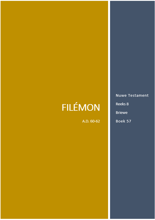 Boek 57 - Filemon - ELJASIB MISSIONS
